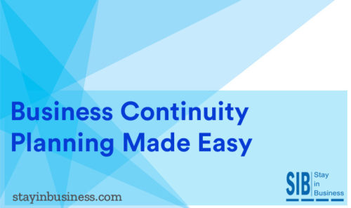 Business Continuity Planning Made Easy - Stay In Business